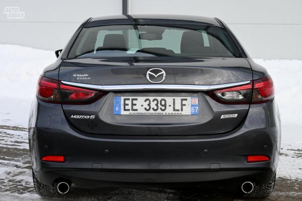 Pelēks Mazda 6 2016 Kretinga, ar dzinēja tilpumu 2.20 L un nobraukumu 144 tūkst. km par 8599 €, foto 7 vietnē AUTOMOTO.COM.LV