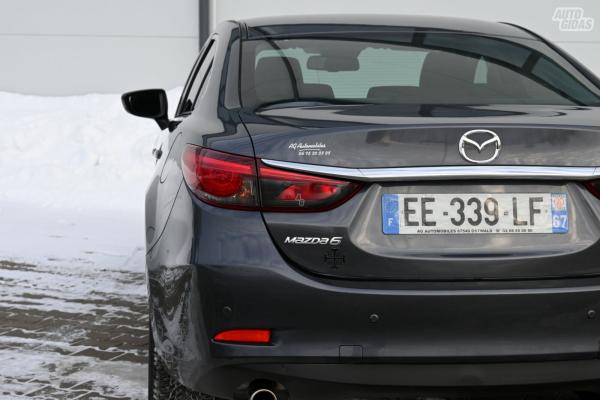 Pelēks Mazda 6 2016 Kretinga, ar dzinēja tilpumu 2.20 L un nobraukumu 144 tūkst. km par 8599 €, foto 9 vietnē AUTOMOTO.COM.LV
