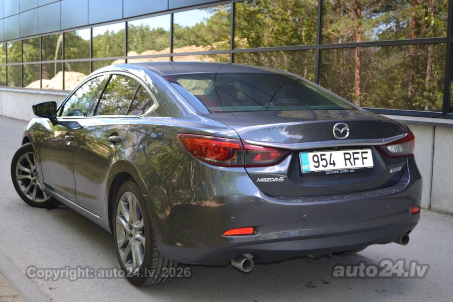 Pelēks Mazda 6 2016 Tallina, ar dzinēja tilpumu 2.20 L un nobraukumu 185 tūkst. km par 12300 €, foto 3 vietnē AUTOMOTO.COM.LV