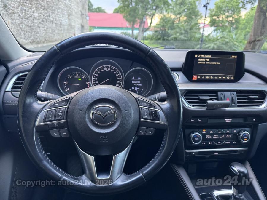 Pelēks Mazda 6 2016 Tallina, ar dzinēja tilpumu 2.20 L un nobraukumu 185 tūkst. km par 12300 €, foto 14 vietnē AUTOMOTO.COM.LV