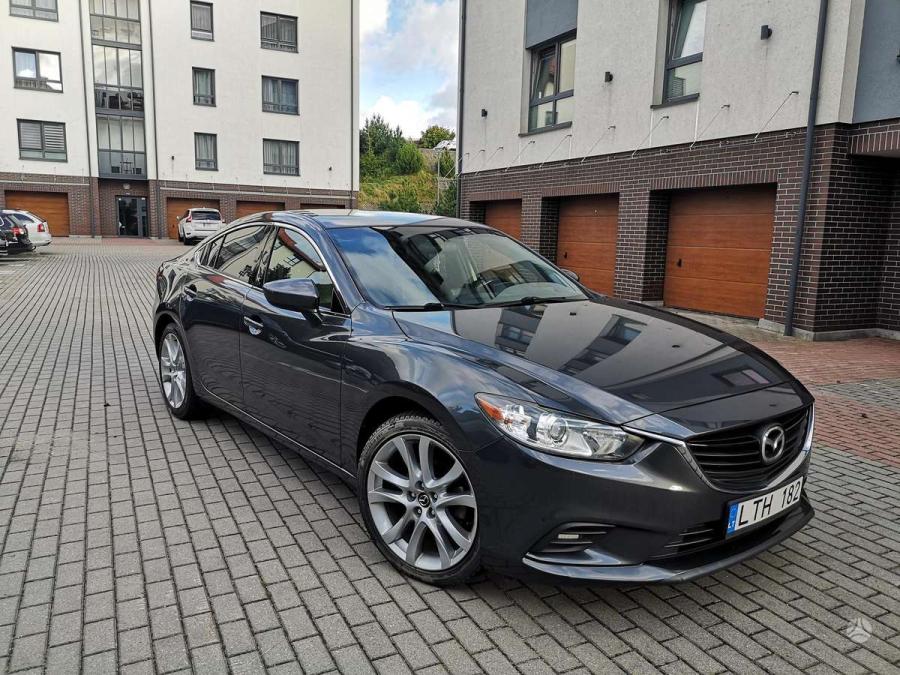 Pelēks Mazda 6 2016 Klaipėda, ar dzinēja tilpumu 2.50 L un nobraukumu 120 tūkst. km par 9900 €, foto 7 vietnē AUTOMOTO.COM.LV