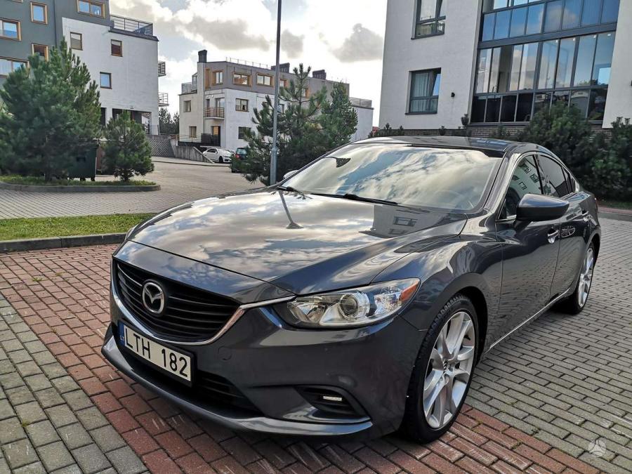 Pelēks Mazda 6 2016 Klaipėda, ar dzinēja tilpumu 2.50 L un nobraukumu 120 tūkst. km par 9900 €, foto 8 vietnē AUTOMOTO.COM.LV