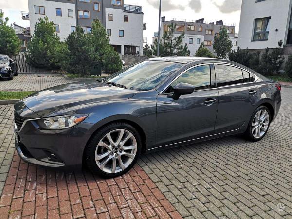 Grey Mazda 6 2016 in Klaipeda, with an engine capacity of 2.50 L and mileage of 120 thousand km for 9900 €, photo 9 on AUTOMOTO.COM.LV