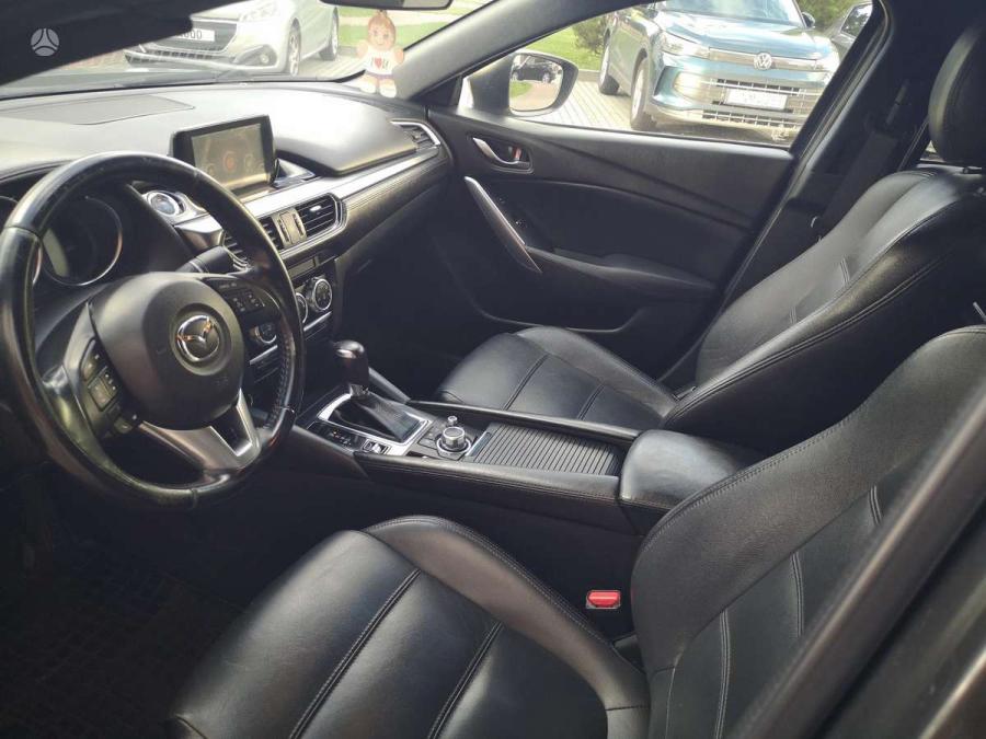 Pelēks Mazda 6 2016 Klaipėda, ar dzinēja tilpumu 2.50 L un nobraukumu 120 tūkst. km par 9900 €, foto 18 vietnē AUTOMOTO.COM.LV