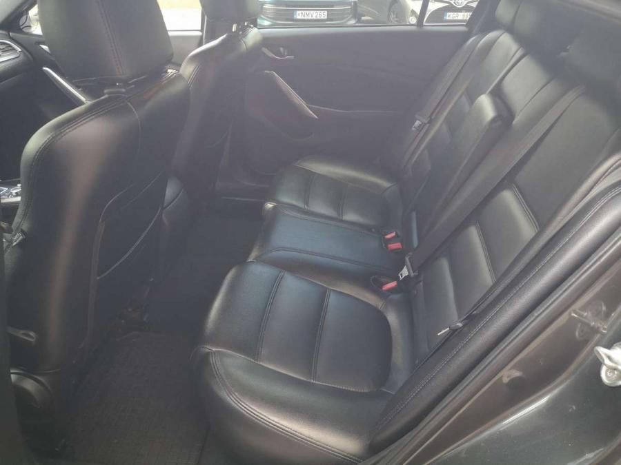 Pelēks Mazda 6 2016 Klaipėda, ar dzinēja tilpumu 2.50 L un nobraukumu 120 tūkst. km par 9900 €, foto 19 vietnē AUTOMOTO.COM.LV