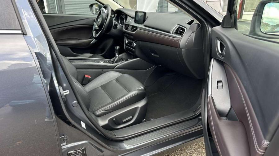 Pelēks Mazda 6 2016 Klaipėda, ar dzinēja tilpumu 2.19 L un nobraukumu 265 tūkst. km par 6450 €, foto 6 vietnē AUTOMOTO.COM.LV