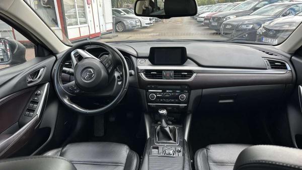 Grey Mazda 6 2016 in Klaipeda, with an engine capacity of 2.19 L and mileage of 265 thousand km for 6450 €, photo 7 on AUTOMOTO.COM.LV
