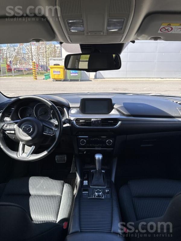 Pelēks Mazda 6 2017 Rīga, ar dzinēja tilpumu 2.00 L un nobraukumu 180 tūkst. km par 12499 €, foto 5 vietnē AUTOMOTO.COM.LV