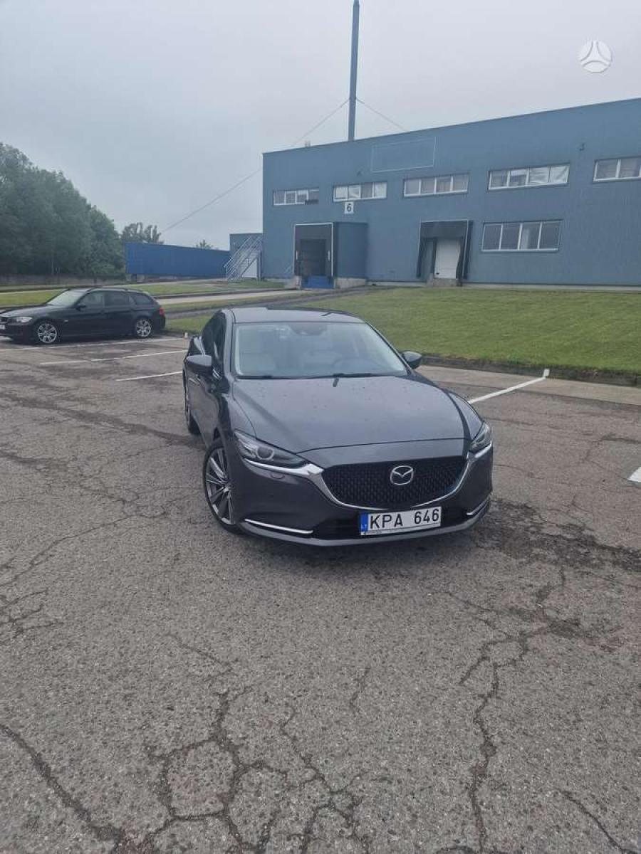 Grey Mazda 6 2018 in Klaipeda, with an engine capacity of 2.49 L and mileage of 98 thousand km for 18000 €, photo 3 on AUTOMOTO.COM.LV