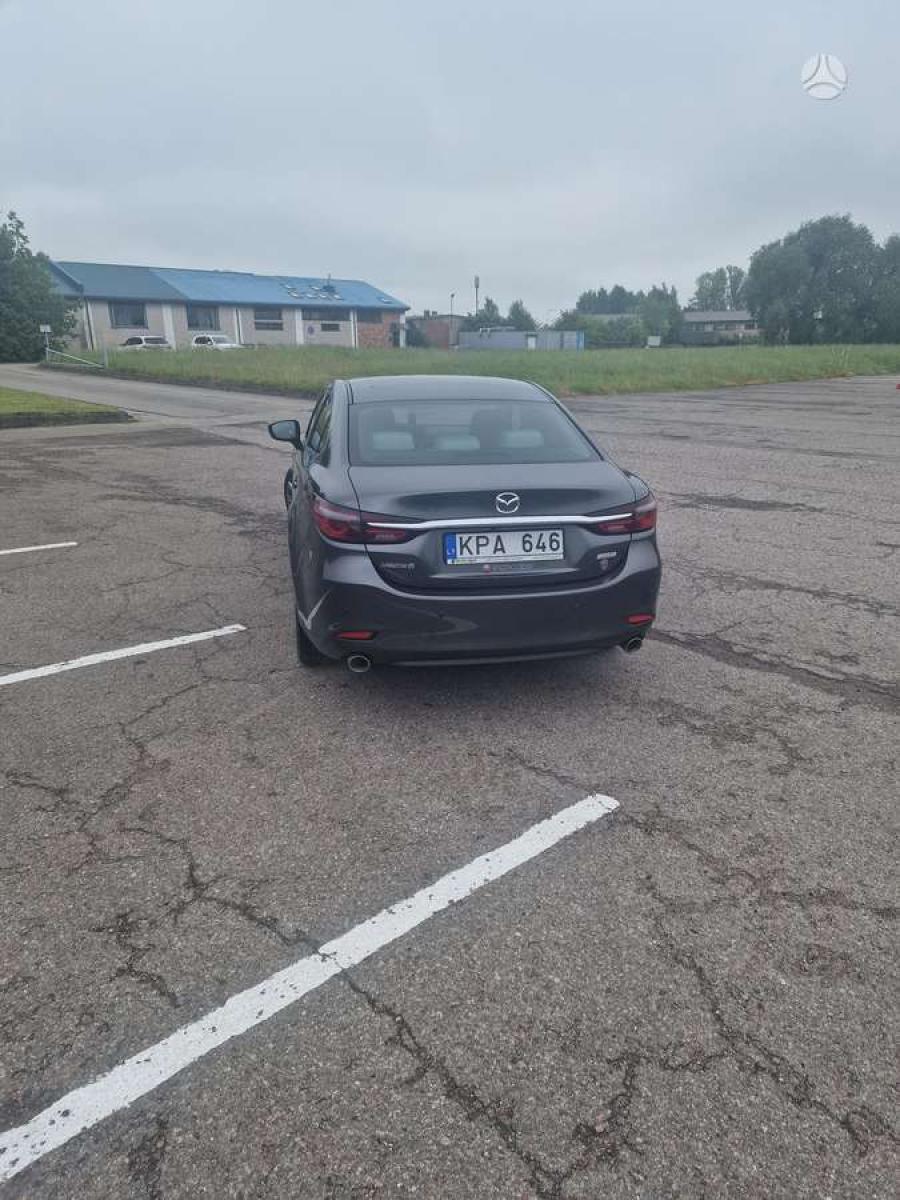 Grey Mazda 6 2018 in Klaipeda, with an engine capacity of 2.49 L and mileage of 98 thousand km for 18000 €, photo 5 on AUTOMOTO.COM.LV