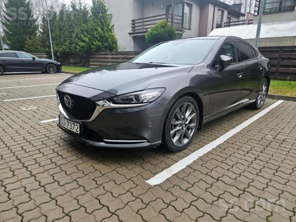 Pelēks Mazda 6 2019 Rīga, ar dzinēja tilpumu 2.50 L un nobraukumu 174 tūkst. km par 15800 €, foto 1 vietnē AUTOMOTO.COM.LV