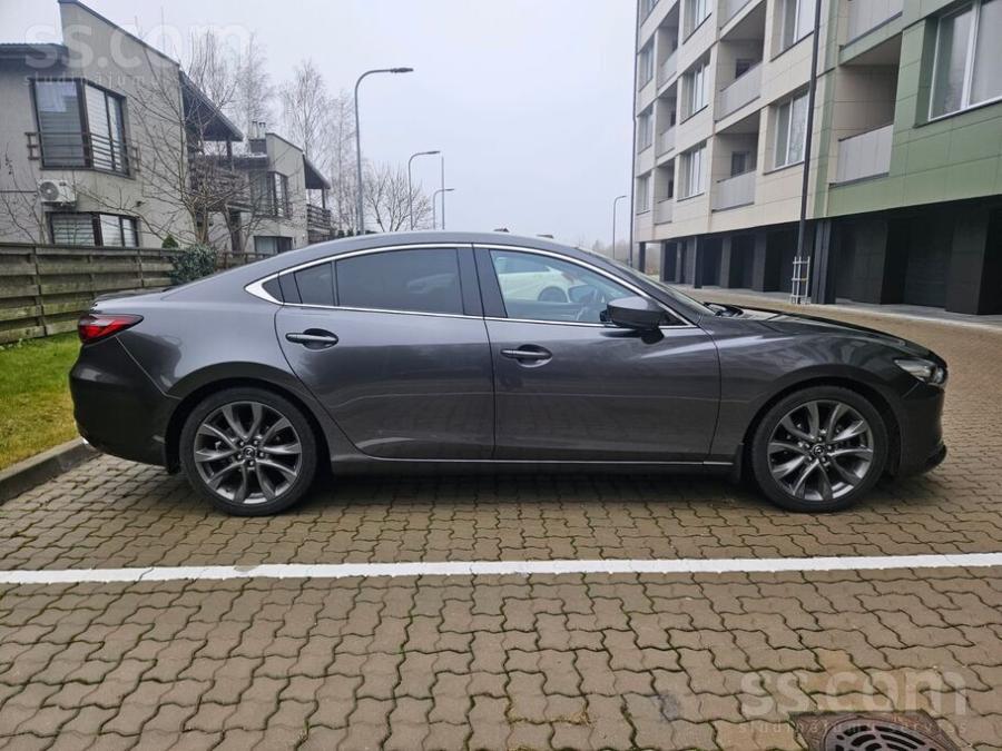 Grey Mazda 6 2019 in Riga, with an engine capacity of 2.50 L and mileage of 174 thousand km for 15800 €, photo 4 on AUTOMOTO.COM.LV