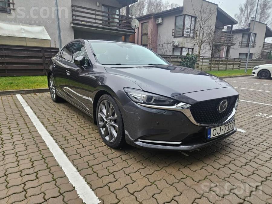 Grey Mazda 6 2019 in Riga, with an engine capacity of 2.50 L and mileage of 174 thousand km for 15800 €, photo 7 on AUTOMOTO.COM.LV
