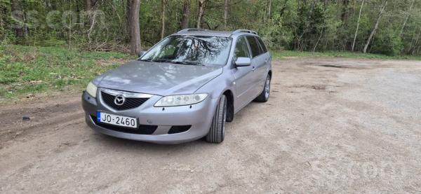 Pelēks Mazda 6 2004 Jēkabpils, ar dzinēja tilpumu 2.00 L un nobraukumu 260 tūkst. km par 800 €, foto 3 vietnē AUTOMOTO.COM.LV
