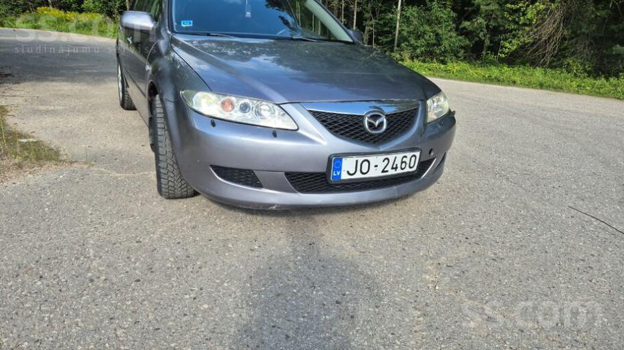 Grey Mazda 6 2004 in Jekabpils, with an engine capacity of 2.00 L and mileage of 260 thousand km for 400 €, photo 3 on AUTOMOTO.COM.LV