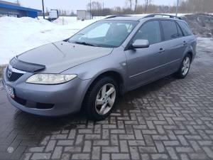 Grey Mazda 6 2004 in Elektrenai, with an engine capacity of 2.00 L and mileage of 220 thousand km for 1000 €, photo  on AUTOMOTO.COM.LV