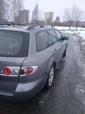 Серый Мазда 6 2004 в Электренай, объемом двигателя 2.00 л и пробегом 220 тыс. км за 1000 €, фото 5 на AUTOMOTO.COM.LV