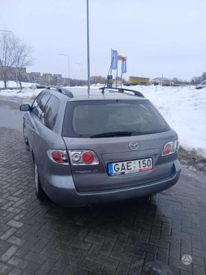 Серый Мазда 6 2004 в Электренай, объемом двигателя 2.00 л и пробегом 220 тыс. км за 1000 €, фото 6 на AUTOMOTO.COM.LV