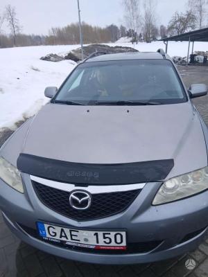 Серый Мазда 6 2004 в Электренай, объемом двигателя 2.00 л и пробегом 220 тыс. км за 1000 €, фото 11 на AUTOMOTO.COM.LV