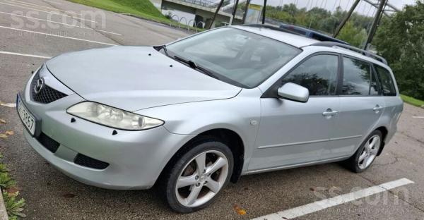 Pelēks Mazda 6 2005 Rīga, ar dzinēja tilpumu 2.30 L un nobraukumu 176 tūkst. km par 1500 €, foto 4 vietnē AUTOMOTO.COM.LV