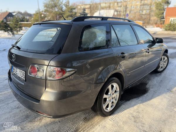 Grey Mazda 6 2006 in Kaunas, with an engine capacity of 2.00 L and mileage of 270 thousand km for 850 €, photo 8 on AUTOMOTO.COM.LV