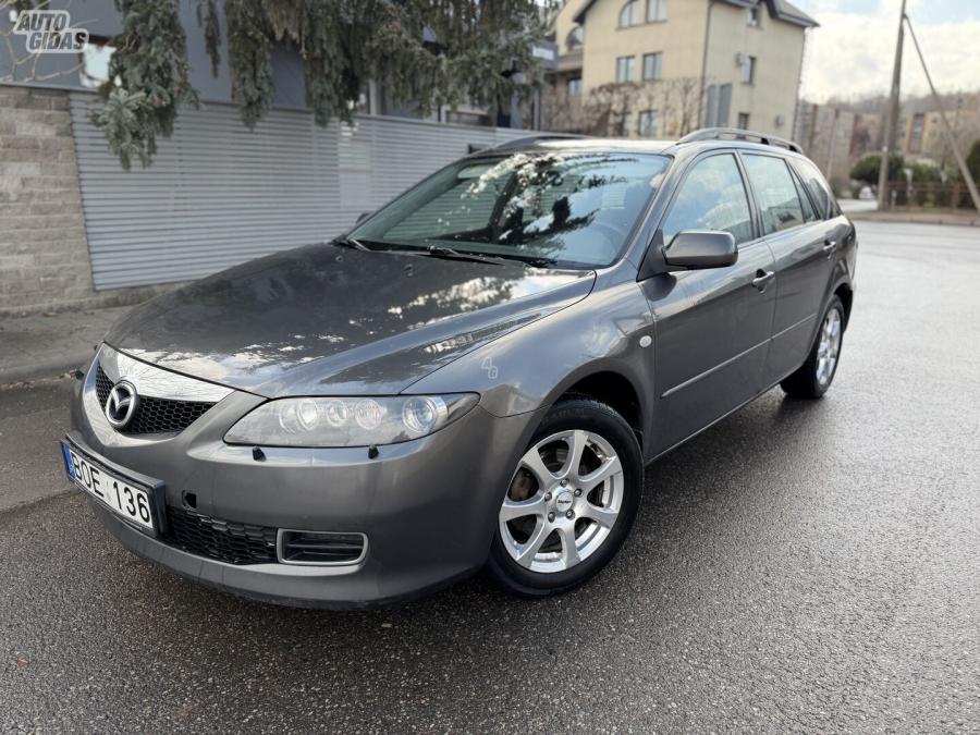 Grey Mazda 6 2006 in Kaunas, with an engine capacity of 2.00 L and mileage of 269 thousand km for 1250 €, photo 3 on AUTOMOTO.COM.LV