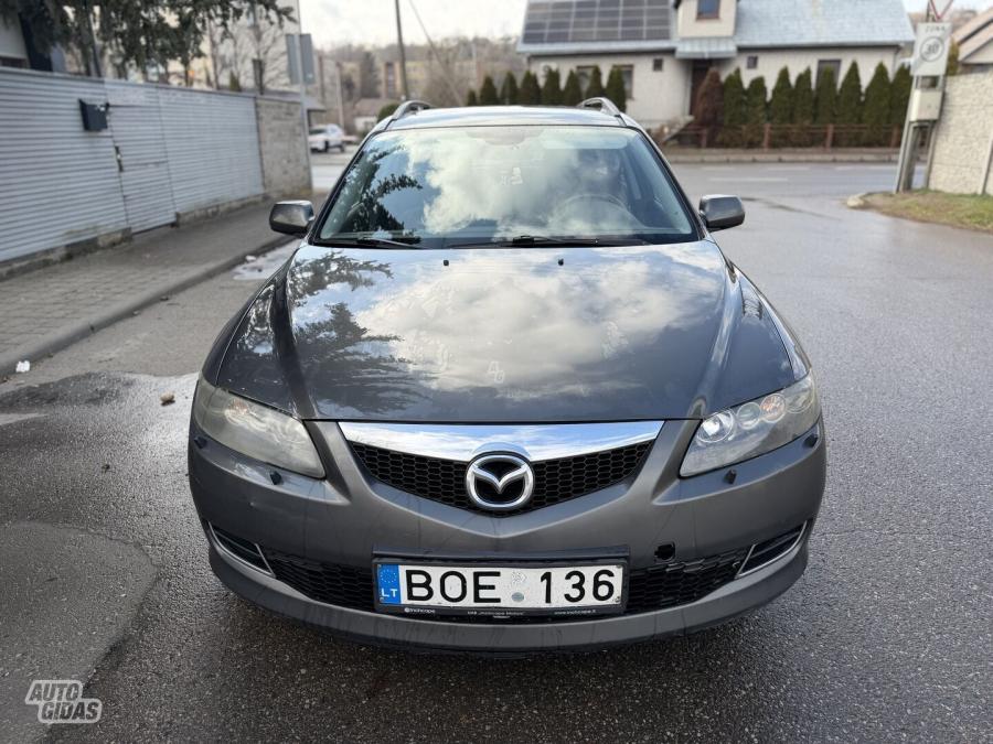 Grey Mazda 6 2006 in Kaunas, with an engine capacity of 2.00 L and mileage of 269 thousand km for 1250 €, photo 4 on AUTOMOTO.COM.LV