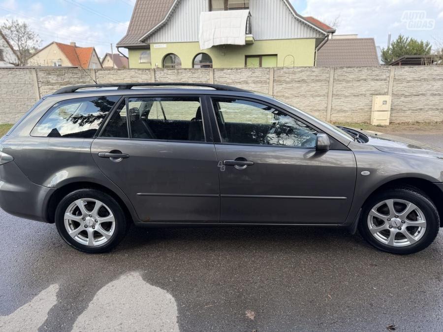Grey Mazda 6 2006 in Kaunas, with an engine capacity of 2.00 L and mileage of 269 thousand km for 1250 €, photo 6 on AUTOMOTO.COM.LV