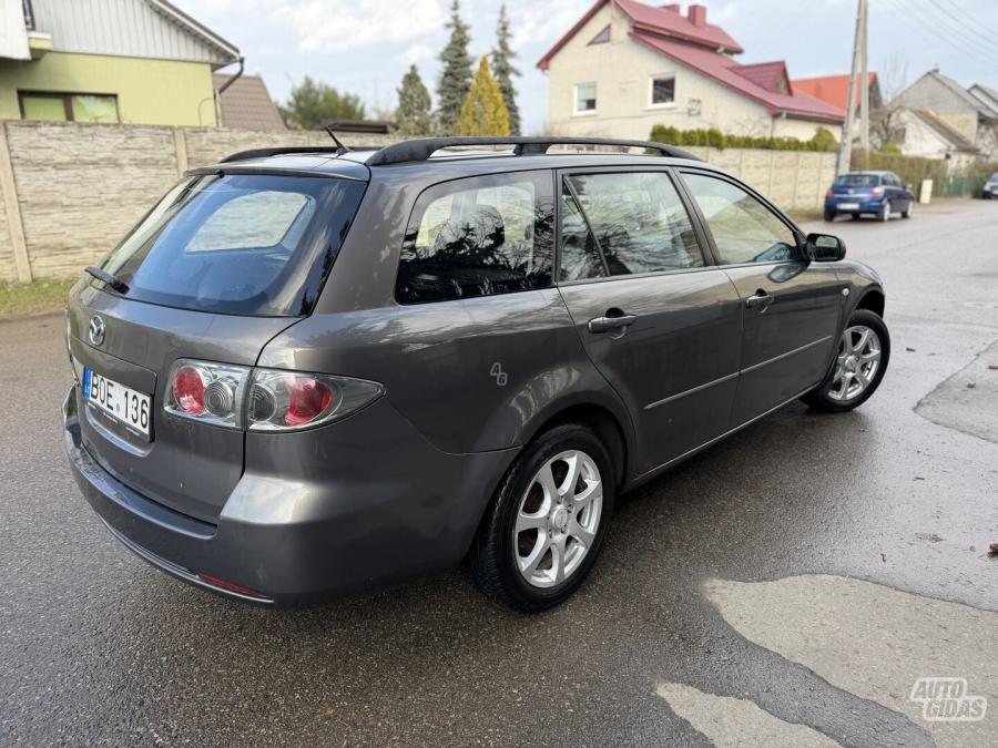 Grey Mazda 6 2006 in Kaunas, with an engine capacity of 2.00 L and mileage of 269 thousand km for 1250 €, photo 7 on AUTOMOTO.COM.LV