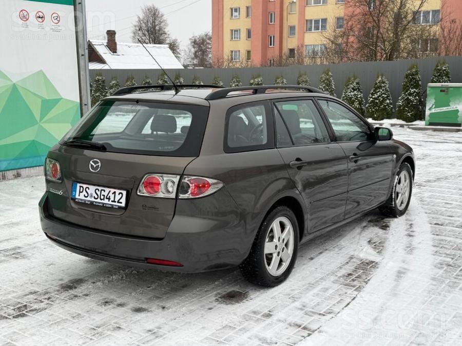 Grey Mazda 6 2006 in Ludza, with an engine capacity of 2.00 L and mileage of 243 thousand km for 2350 €, photo 7 on AUTOMOTO.COM.LV