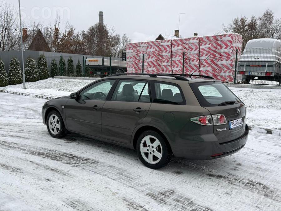 Grey Mazda 6 2006 in Ludza, with an engine capacity of 2.00 L and mileage of 243 thousand km for 2350 €, photo 9 on AUTOMOTO.COM.LV