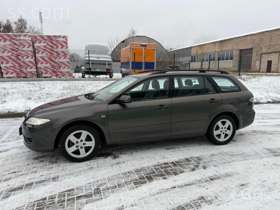 Grey Mazda 6 2006 in Ludza, with an engine capacity of 2.00 L and mileage of 243 thousand km for 2350 €, photo 10 on AUTOMOTO.COM.LV