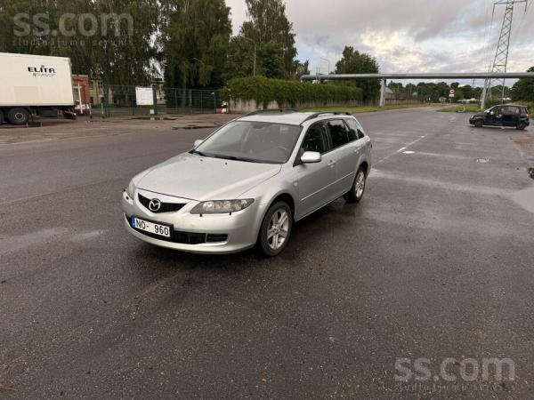 Pelēks Mazda 6 2006 Rīga, ar dzinēja tilpumu 2.00 L un nobraukumu 269 tūkst. km par 1550 €, foto 2 vietnē AUTOMOTO.COM.LV
