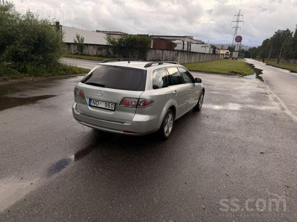 Pelēks Mazda 6 2006 Rīga, ar dzinēja tilpumu 2.00 L un nobraukumu 269 tūkst. km par 1550 €, foto 4 vietnē AUTOMOTO.COM.LV