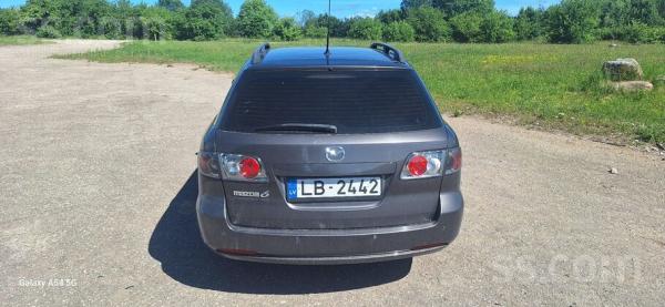 Серый Мазда 6 2007 в Салдус, объемом двигателя 2.00 л и пробегом 209 тыс. км за 1000 €, фото 4 на AUTOMOTO.COM.LV