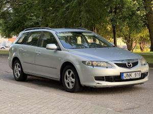 Pelēks Mazda 6 2007 Klaipėda, ar dzinēja tilpumu 2.00 L un nobraukumu 300 tūkst. km par 850 €, foto  vietnē AUTOMOTO.COM.LV