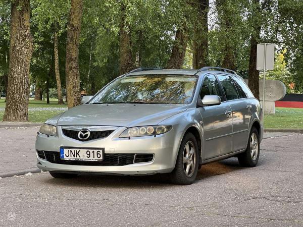 Grey Mazda 6 2007 in Klaipeda, with an engine capacity of 2.00 L and mileage of 300 thousand km for 850 €, photo 3 on AUTOMOTO.COM.LV