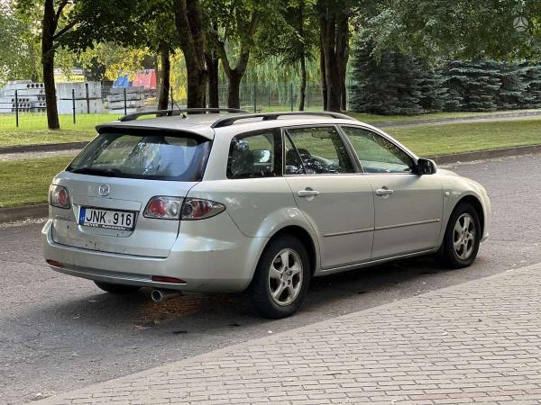 Grey Mazda 6 2007 in Klaipeda, with an engine capacity of 2.00 L and mileage of 300 thousand km for 850 €, photo 5 on AUTOMOTO.COM.LV