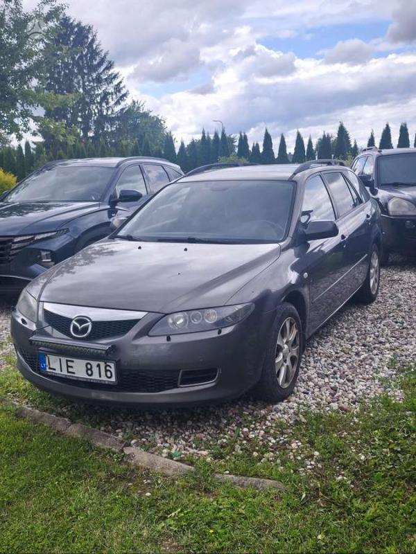 Pelēks Mazda 6 2007 Šilalė, ar dzinēja tilpumu 2.26 L un nobraukumu 333 tūkst. km par 750 €, foto 1 vietnē AUTOMOTO.COM.LV
