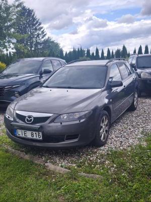 Grey Mazda 6 2007 in Silale, with an engine capacity of 2.26 L and mileage of 333 thousand km for 750 €, photo  on AUTOMOTO.COM.LV