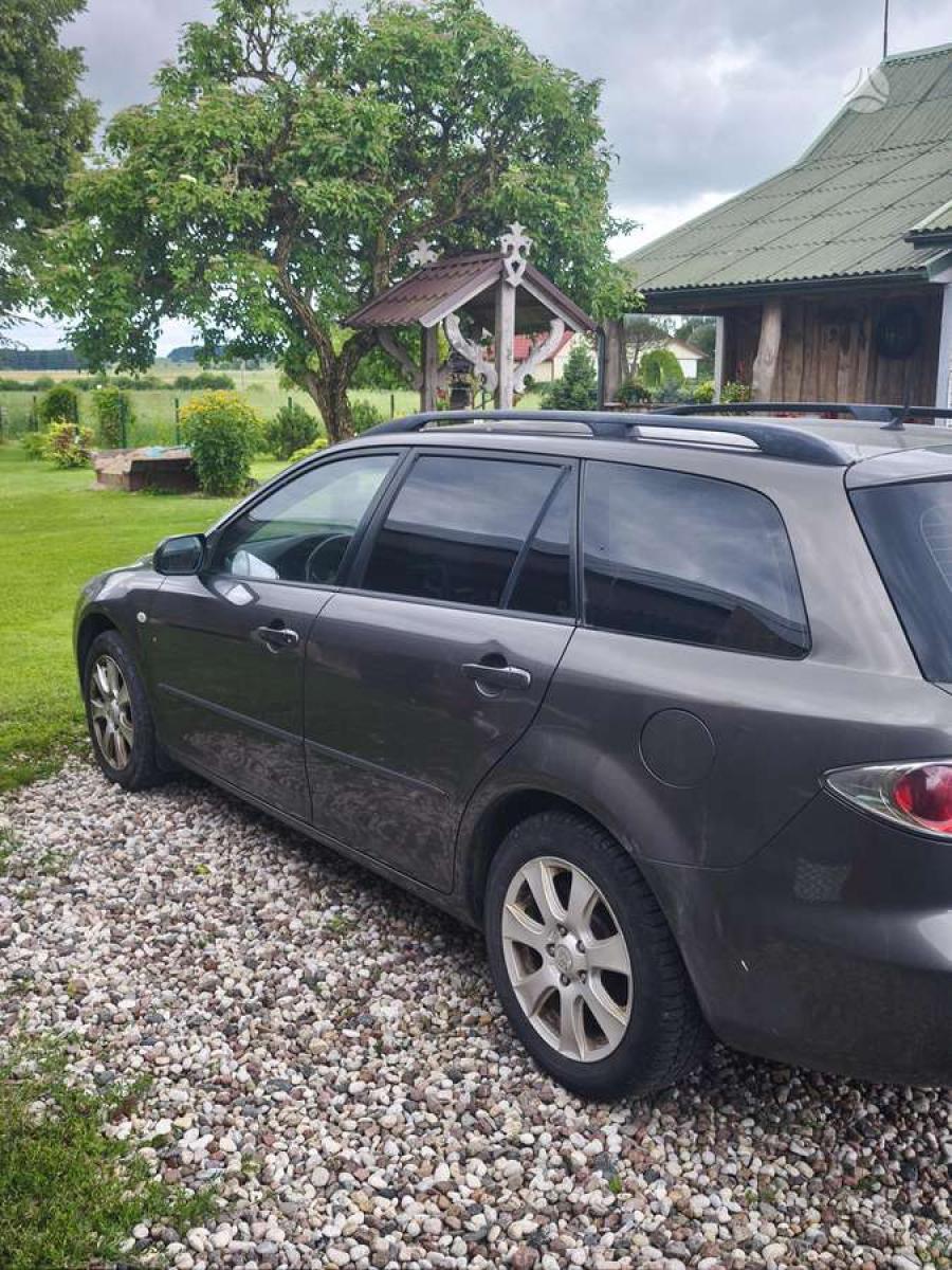 Pelēks Mazda 6 2007 Šilalė, ar dzinēja tilpumu 2.26 L un nobraukumu 333 tūkst. km par 750 €, foto 4 vietnē AUTOMOTO.COM.LV