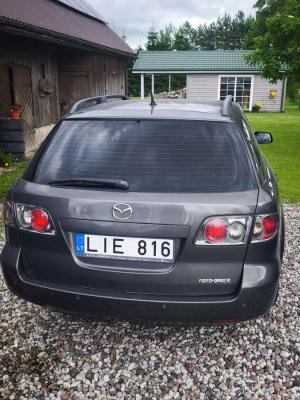Pelēks Mazda 6 2007 Šilalė, ar dzinēja tilpumu 2.26 L un nobraukumu 333 tūkst. km par 750 €, foto 5 vietnē AUTOMOTO.COM.LV