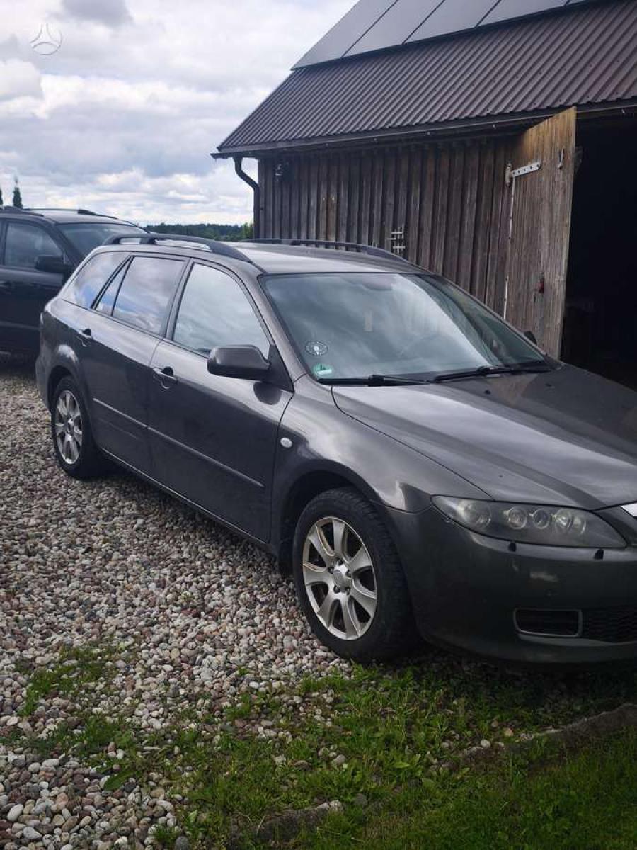 Pelēks Mazda 6 2007 Šilalė, ar dzinēja tilpumu 2.26 L un nobraukumu 333 tūkst. km par 750 €, foto 11 vietnē AUTOMOTO.COM.LV