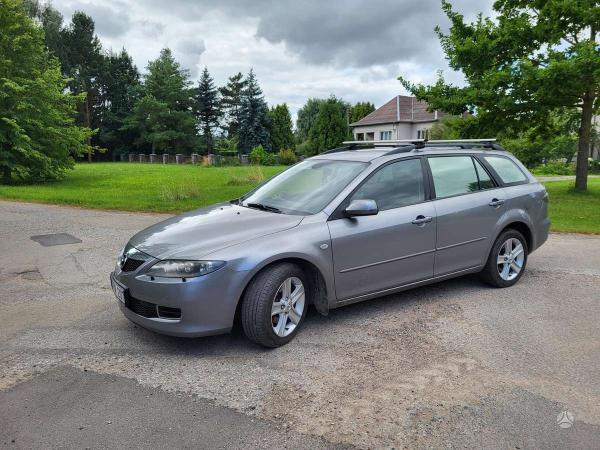Pelēks Mazda 6 2007 Kauņa, ar dzinēja tilpumu 2.00 L un nobraukumu 306 tūkst. km par 1000 €, foto 1 vietnē AUTOMOTO.COM.LV