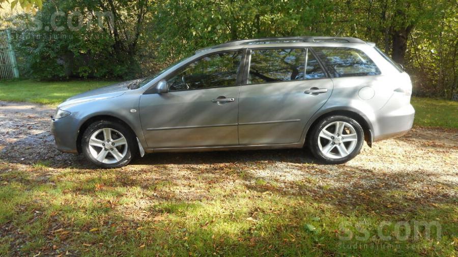 Grey Mazda 6 2007 in Jelgava, with an engine capacity of 2.00 L and mileage of 305 thousand km for 400 €, photo 3 on AUTOMOTO.COM.LV