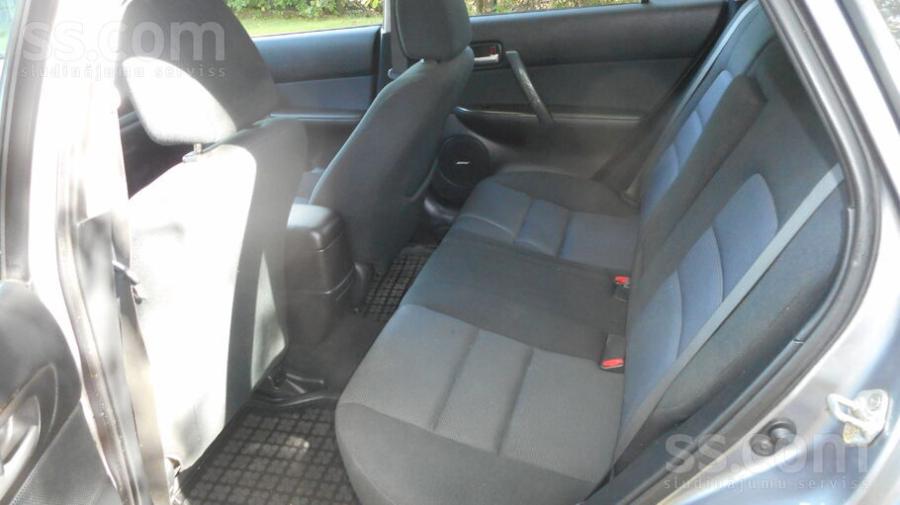 Grey Mazda 6 2007 in Jelgava, with an engine capacity of 2.00 L and mileage of 305 thousand km for 400 €, photo 9 on AUTOMOTO.COM.LV