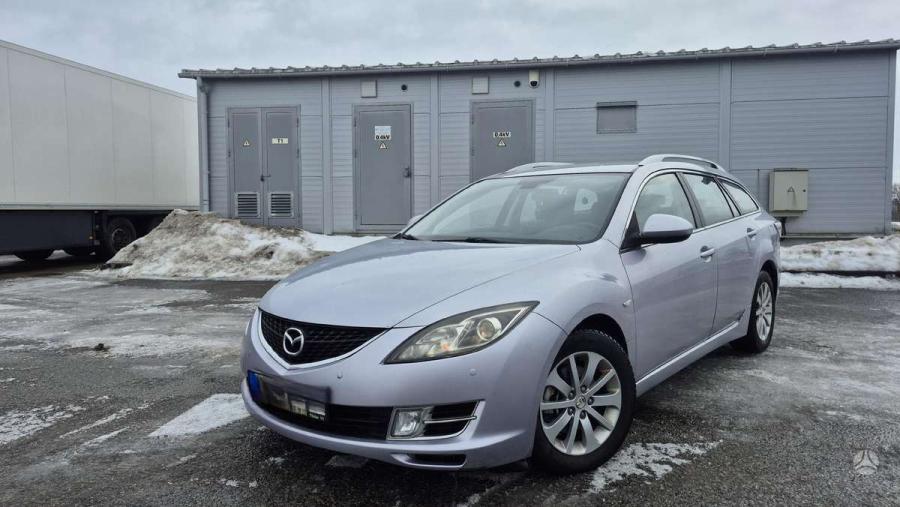 Pelēks Mazda 6 2008 Klaipėda, ar dzinēja tilpumu 2.00 L un nobraukumu 318 tūkst. km par 1499 €, foto 3 vietnē AUTOMOTO.COM.LV