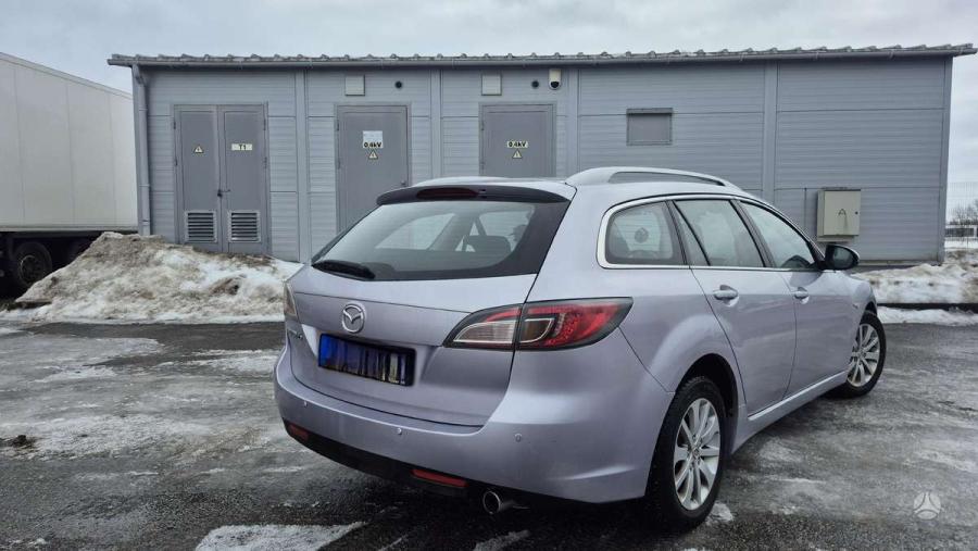 Pelēks Mazda 6 2008 Klaipėda, ar dzinēja tilpumu 2.00 L un nobraukumu 318 tūkst. km par 1499 €, foto 4 vietnē AUTOMOTO.COM.LV