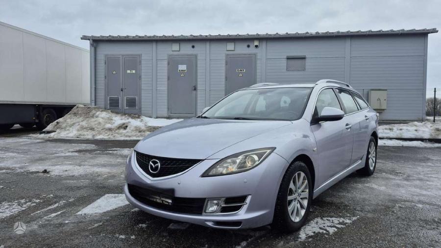 Pelēks Mazda 6 2008 Klaipėda, ar dzinēja tilpumu 2.00 L un nobraukumu 318 tūkst. km par 1499 €, foto 8 vietnē AUTOMOTO.COM.LV
