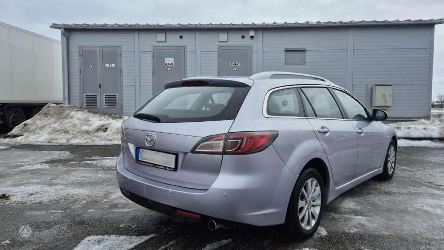 Pelēks Mazda 6 2008 Klaipėda, ar dzinēja tilpumu 2.00 L un nobraukumu 318 tūkst. km par 1499 €, foto 9 vietnē AUTOMOTO.COM.LV